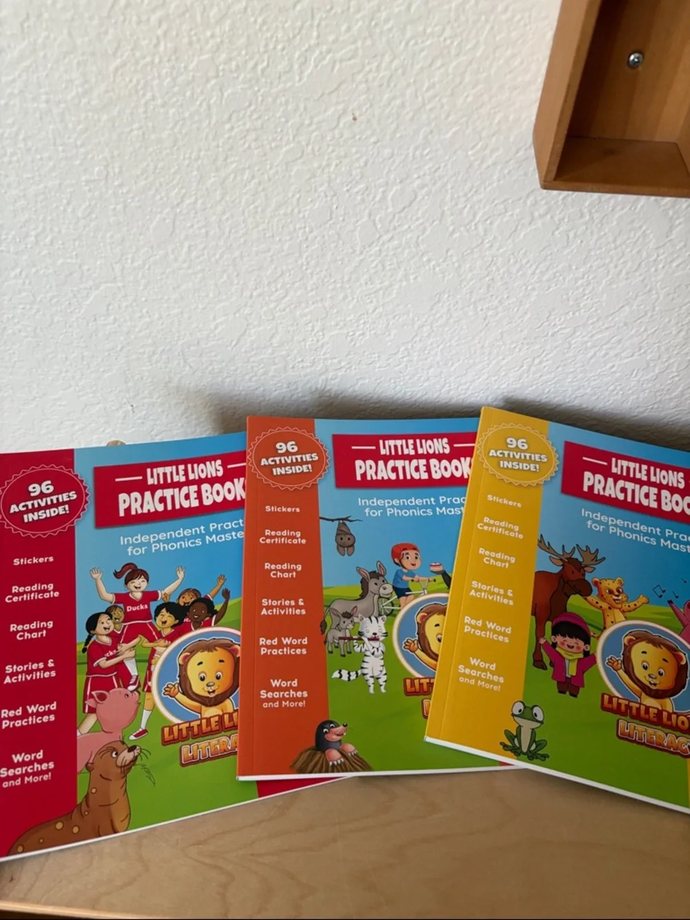 Toys | Little Lions Practice Books Set Homeschool Phonics Mastery ...